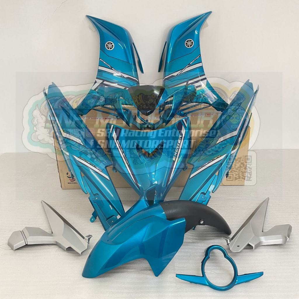 HBL RACING COVER SET 2021 EXCITER SPECIAL EDITION (85) CYAN LC135 V2 ...