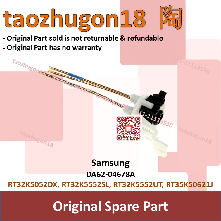 Original Samsung DA62-04678A Refrigerator Fridge 2 Way Valve Step ...
