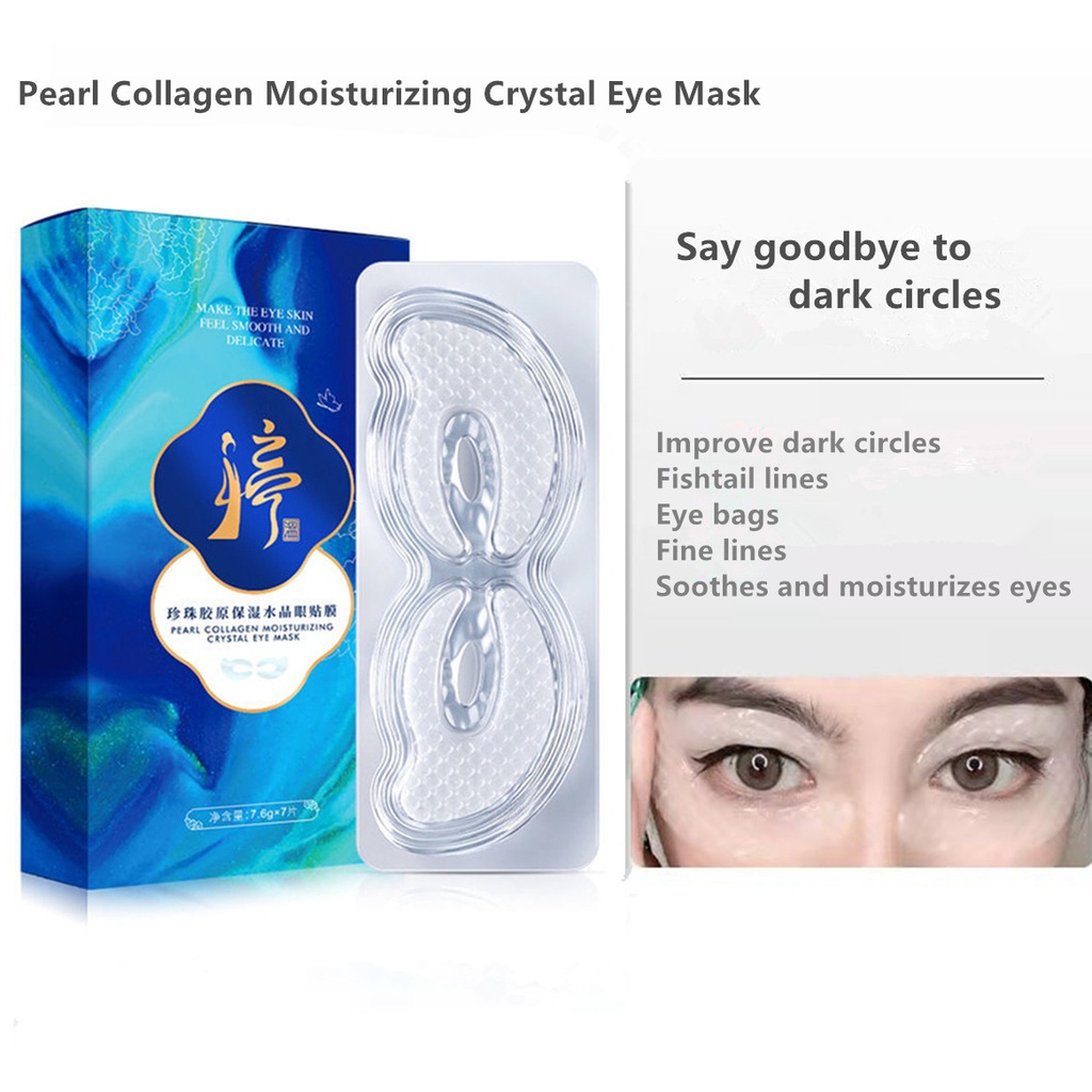 High quality Jelly Eye Mask Water Bright Moisturizing Firm Remove Dark ...