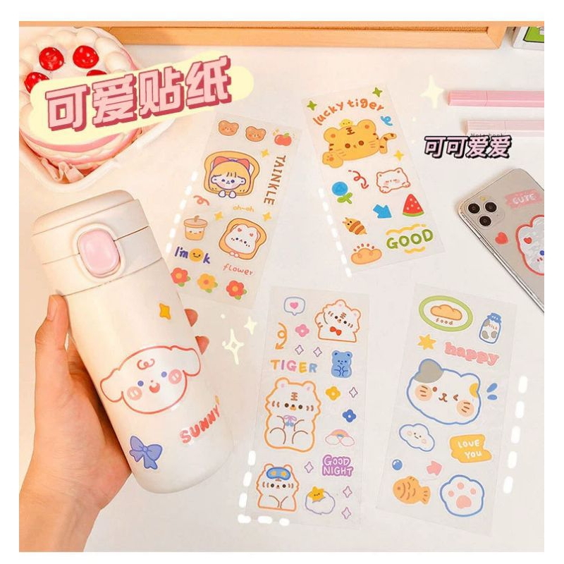 Cute PVC Waterproof Sticker 可爱PVC防水贴纸 | Shopee Malaysia