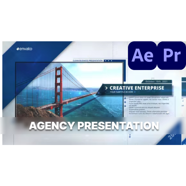 [Adobe Premiere Pro][Adobe After Effects][ADD ON]Agency Presentation ...