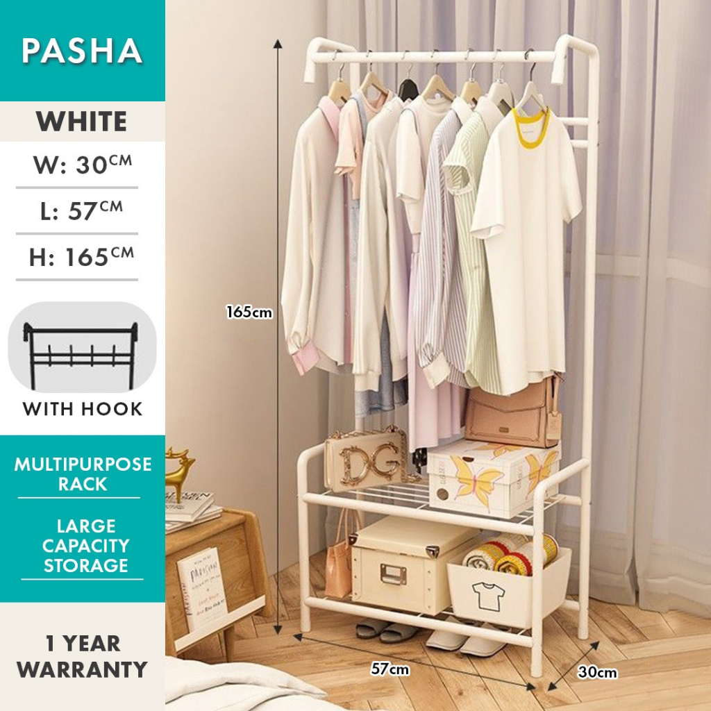 Finsso : REGALIA Rak Baju Murah/ Hanging Rack /Rak Baju Serbaguna / Rak ...