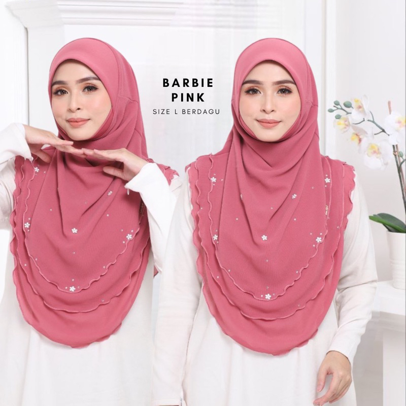 𝗣𝗢𝗦𝗧 𝗧𝗢𝗗𝗔𝗬 Size L XL 2XL Tudung Sarung Nuhaa 3 Layer Tudung Sarung ...
