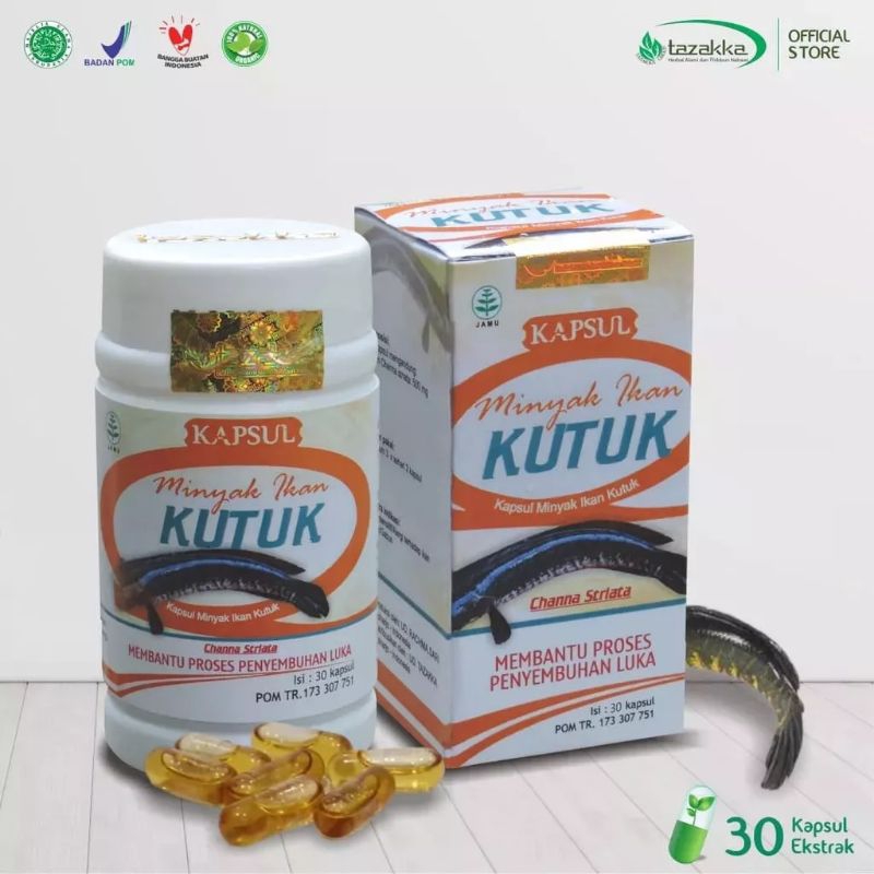 SARI KUTUK KAPSUL MINYAK IKAN CESAR LUKA | Shopee Malaysia