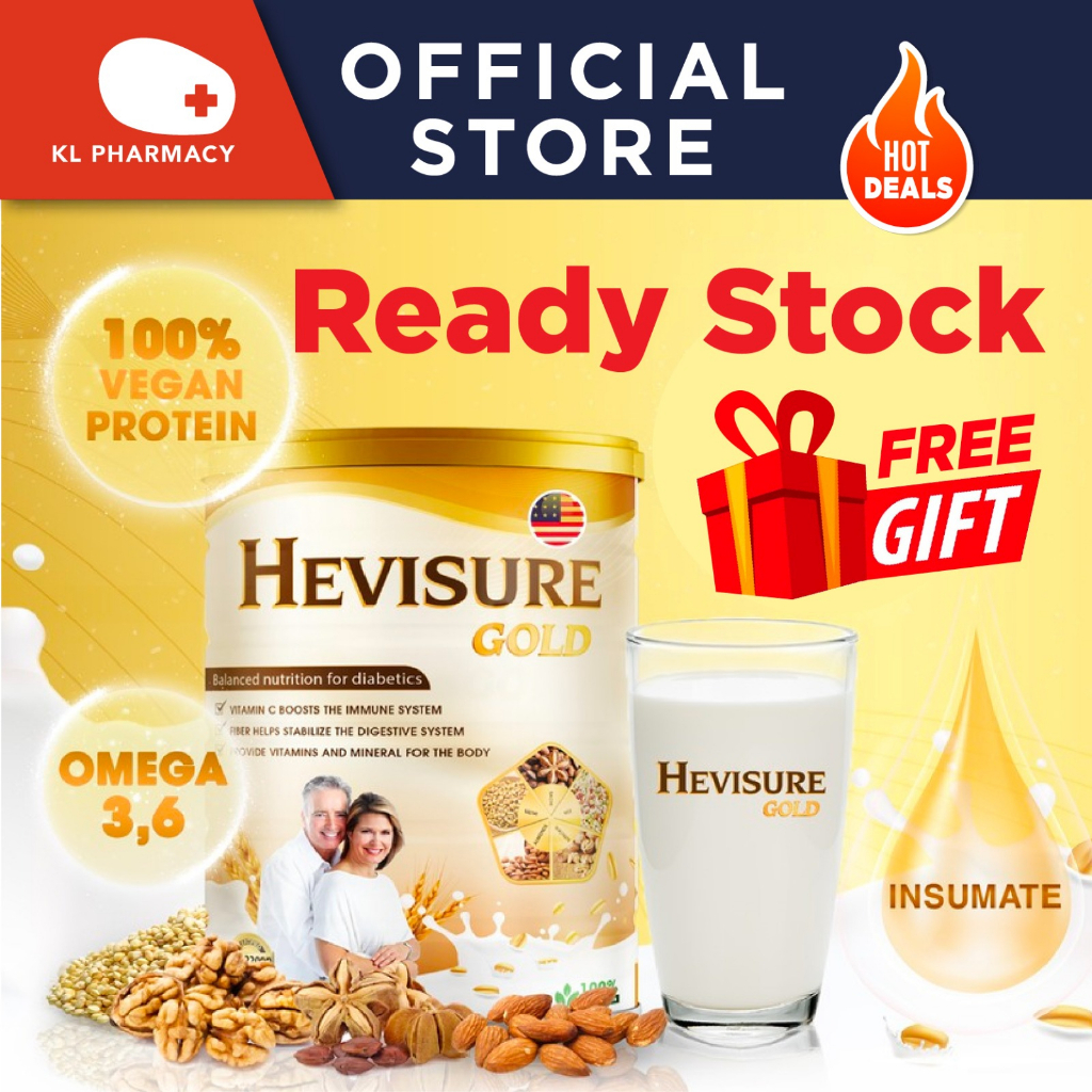 [PHARMACY STOCK!! 100% ORIGINAL][READY STOCK] Hevisure Gold Diabetic ...