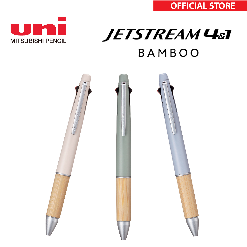 Uni Jetstream 4 & 1 Multipen Bamboo Edition MSXE5-2000B 0.5mm STOCK CLEARANCE | Shopee Malaysia