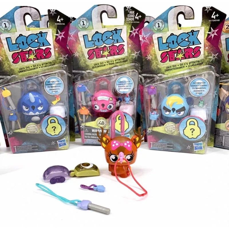 Original Hasbro Lock Stars Kids Toys Child Present Hadiah Kanak-kana ...