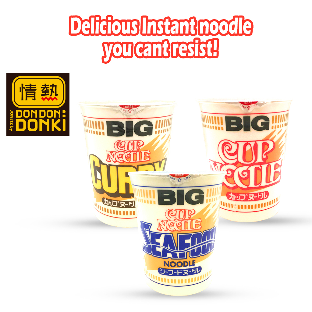 [DONKI] Nissin Instant Noodle Big Cup | Shopee Malaysia