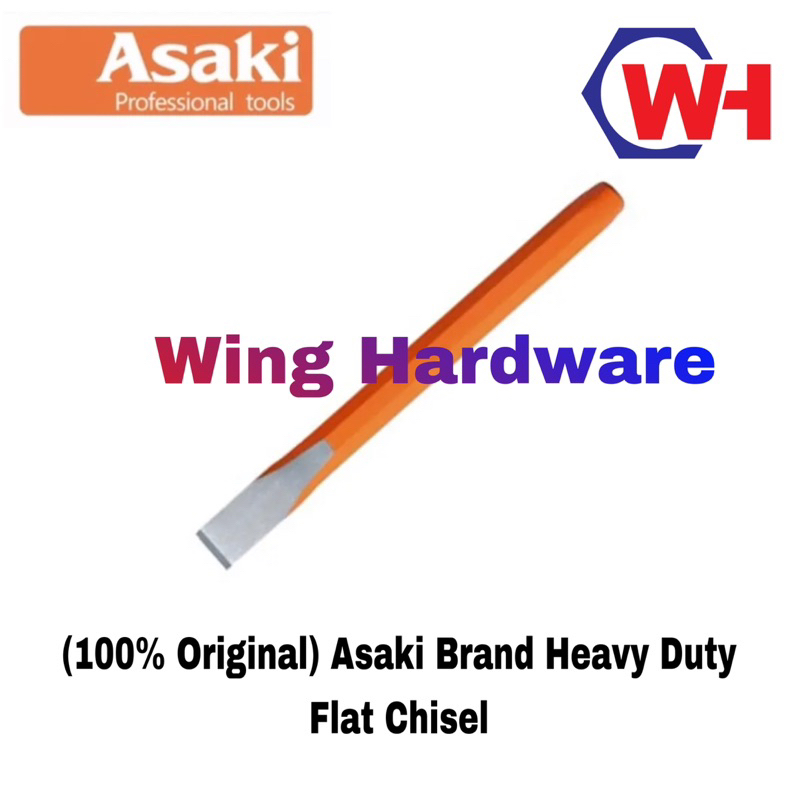 (100% Original) Asaki Brand Heavy Duty Flat Chisel | Shopee Malaysia