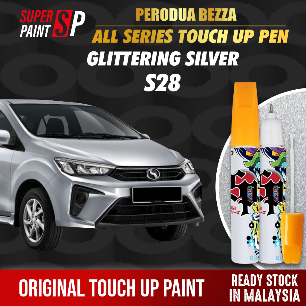 PERODUA BEZZA 】Car Touch Up Pen All Color Repair Paint Body Scratches ...