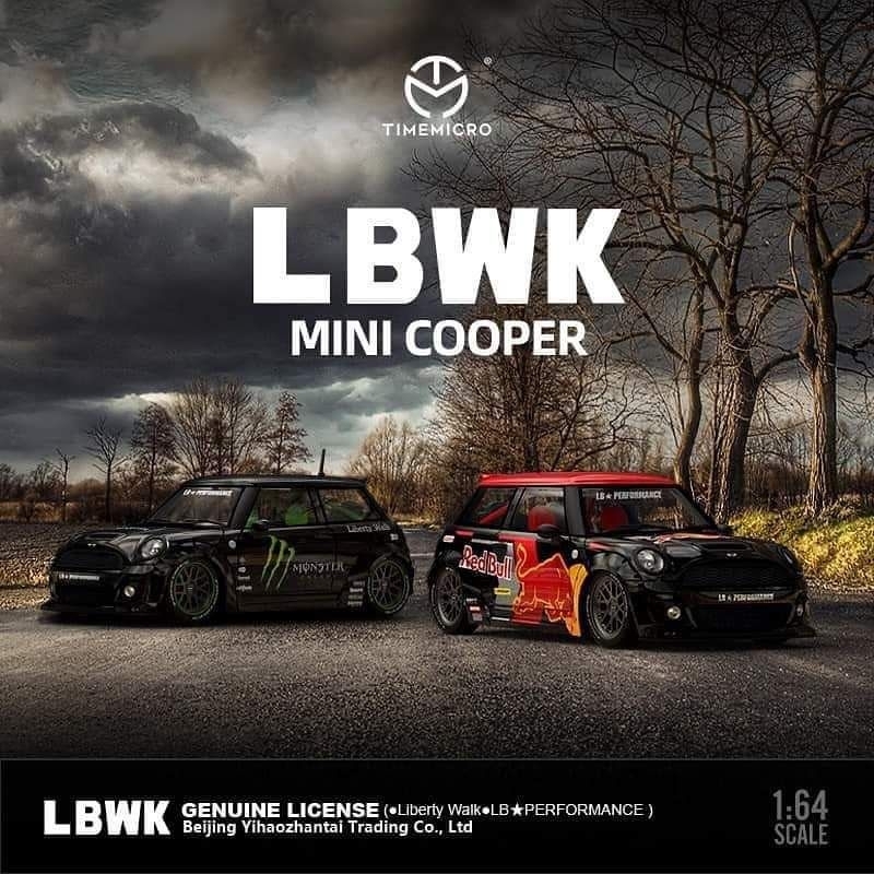 Time Micro LBWK Mini Cooper Monster/Redbull with Figure | Shopee Malaysia