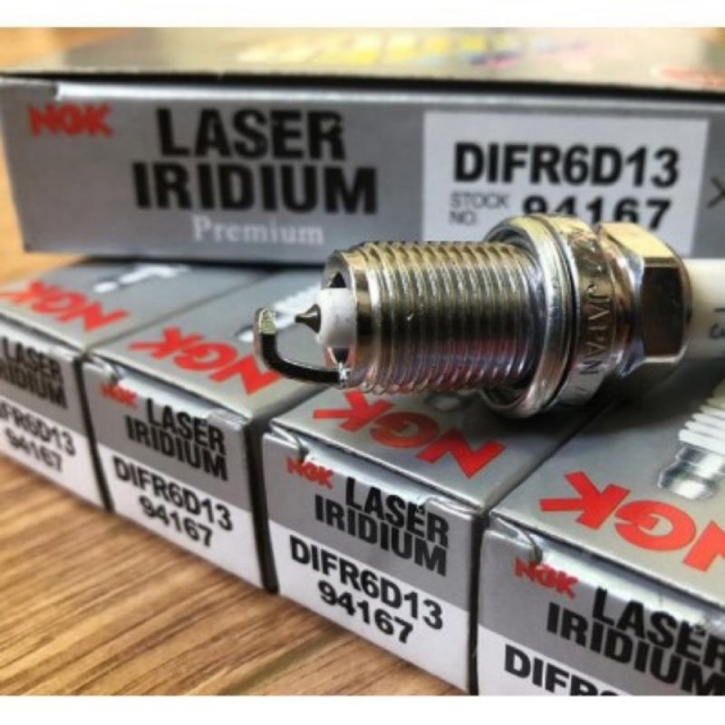 (NGK)100% ORIGINAL HONDA CITY T9A,JAZZ T5A,CRZ LASER IRIDIUM SPARK PLUG DIFR6D13 | Shopee Malaysia