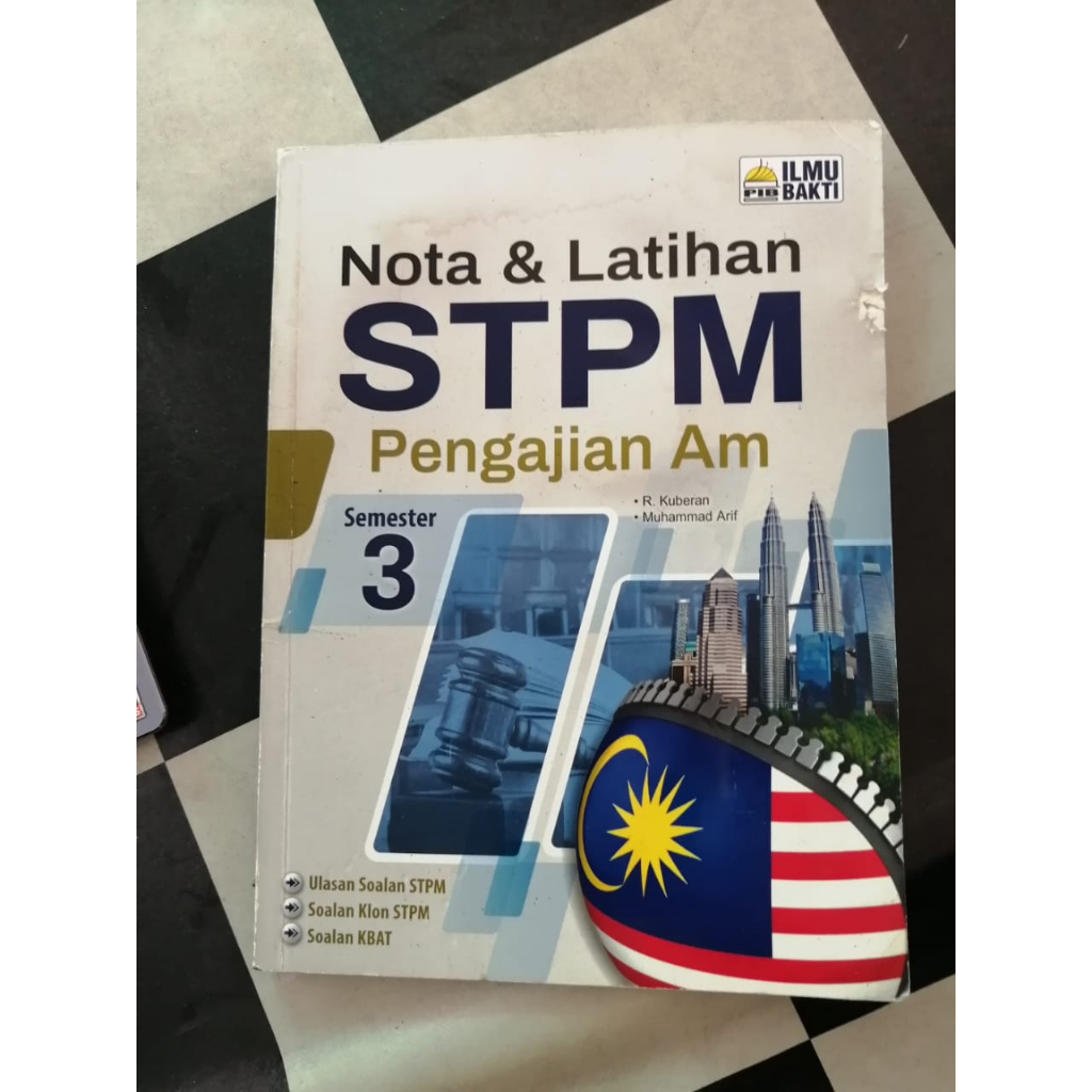 Ilmu Bakti Nota Dan Latihan Stpm Pengajian Am sem 1,2,3 (SECOND HAND) | Shopee Malaysia
