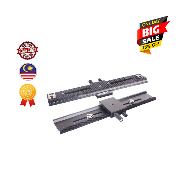 Fotomate LP-03 Movable 2 Way Macro Focusing Rail Slider for Camera ...