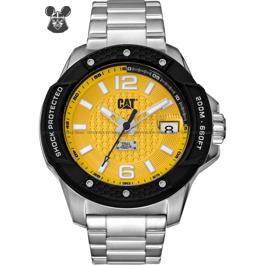 Caterpillar CAT Watches SJ-141-11-731 Men's Analog SHOCKMASTER EVO Date ...