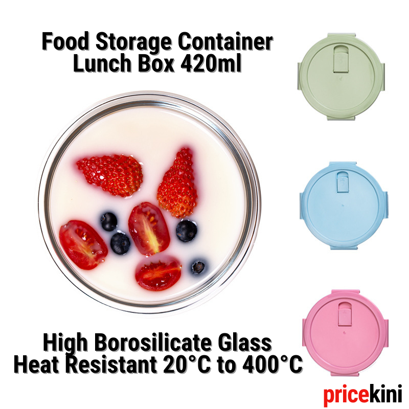 Glass Soup Porridge Container, Food Container, Lunch Box Microwavable ...