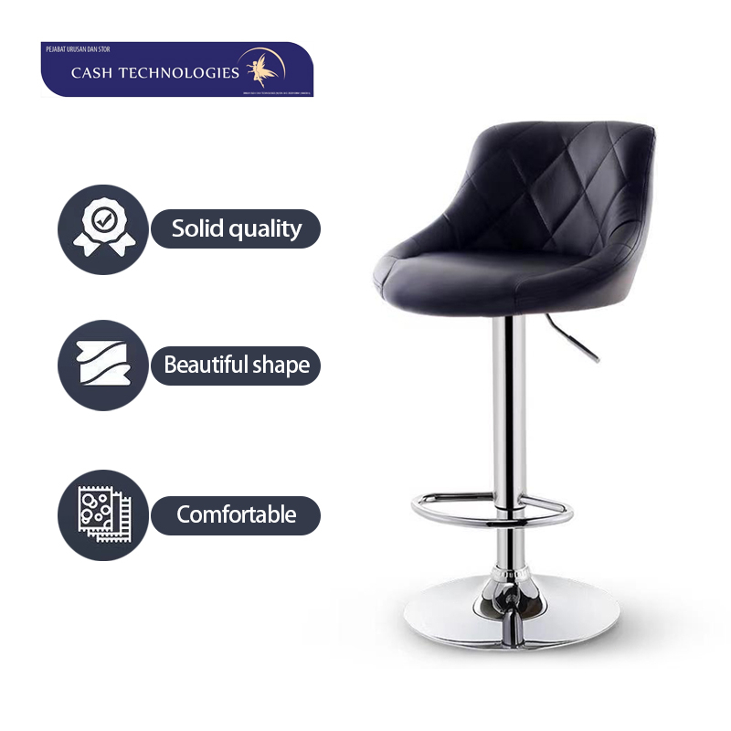 Modern Simple Bar Stool Bar Stool Back Swivel Bar Stool Lift High Chair ...