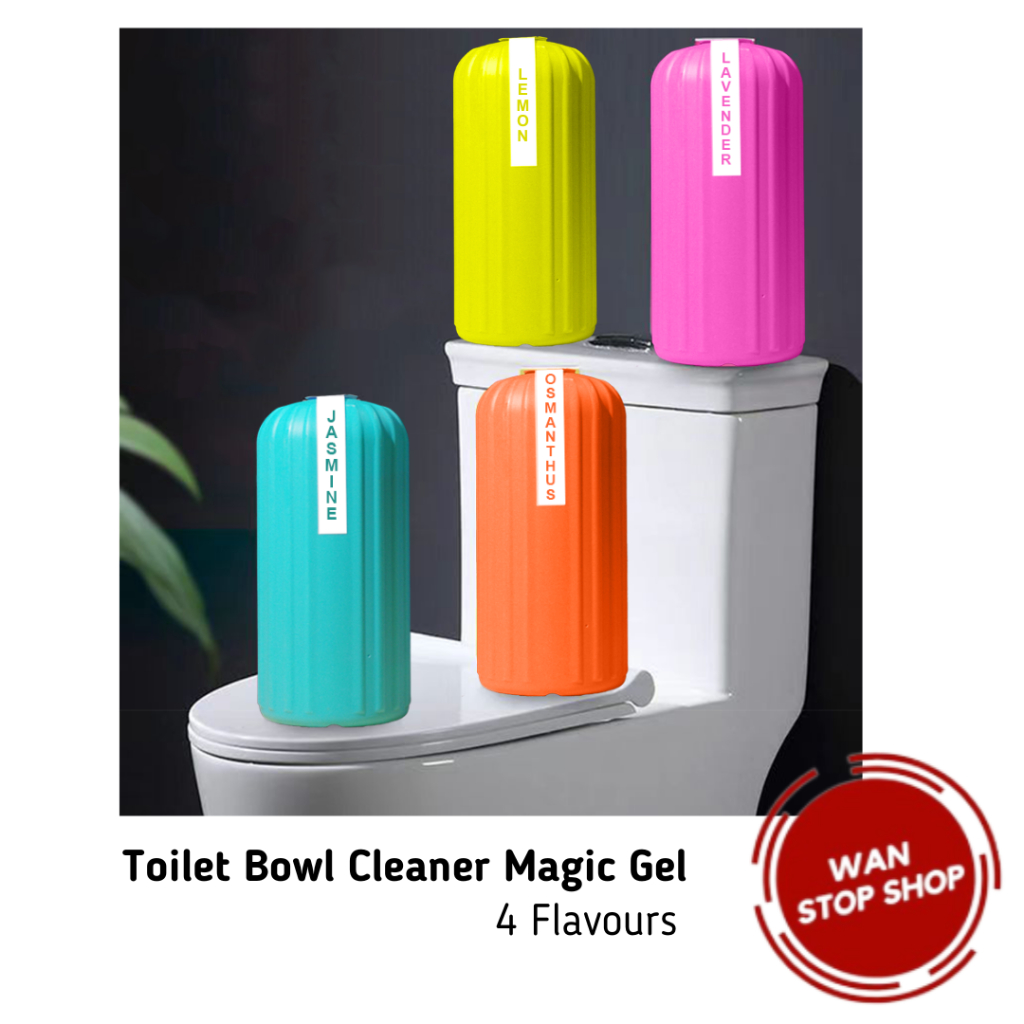 Toilet Bowl Cleaner Magic Gel Multiple Flavour Flush Cleaner Aromatic ...