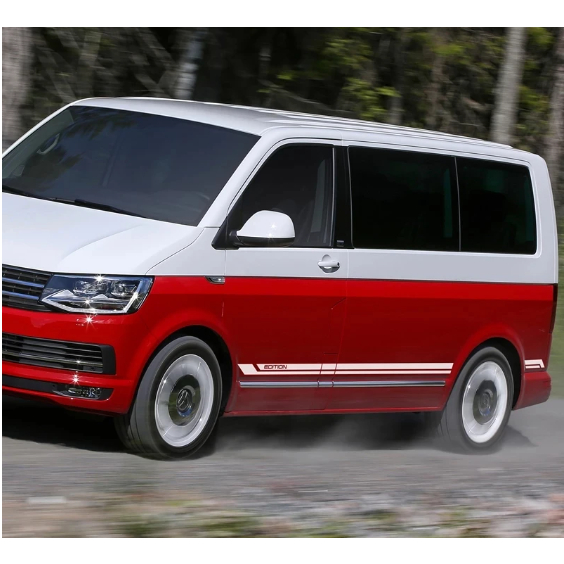 Volkswagen Multivan T5 T6 California Edition Auto Side Skirt Stripes ...