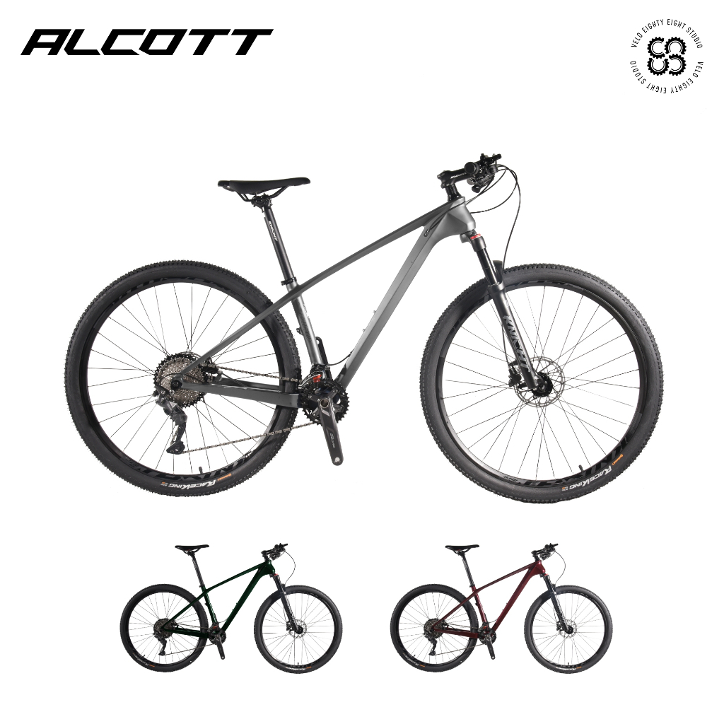 Alcott Dino Carbon Mountain Bike Shimano Deore M5100 2x11 (29 ...