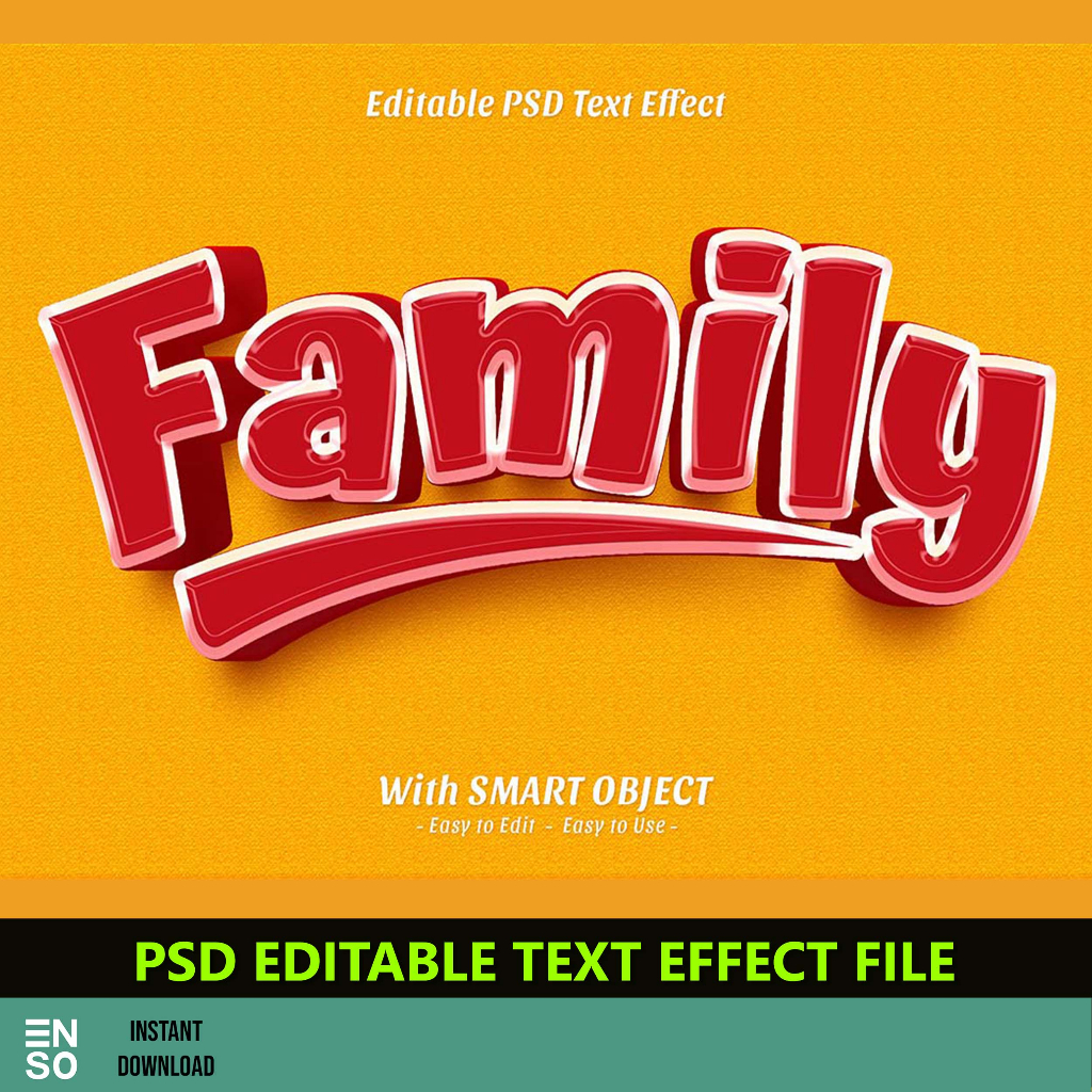 PSD Text Effect Stylish Text | Editable PSD Text Logo | Creative ...