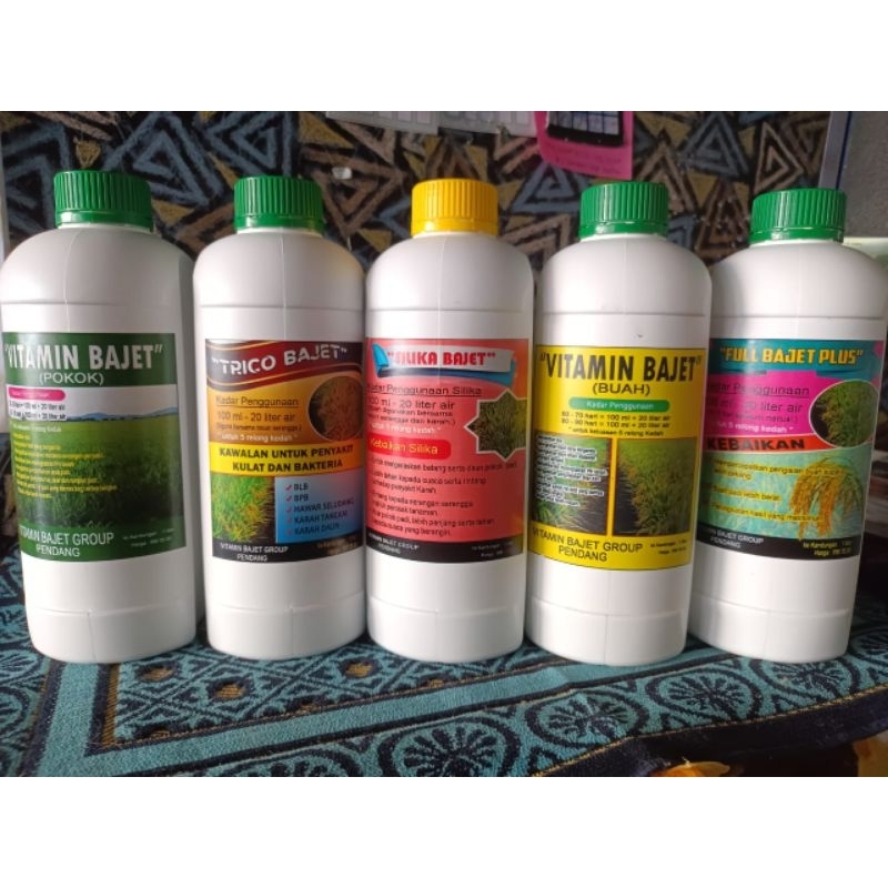 VITAMIN BAJET /SET BAJET 1L | Shopee Malaysia