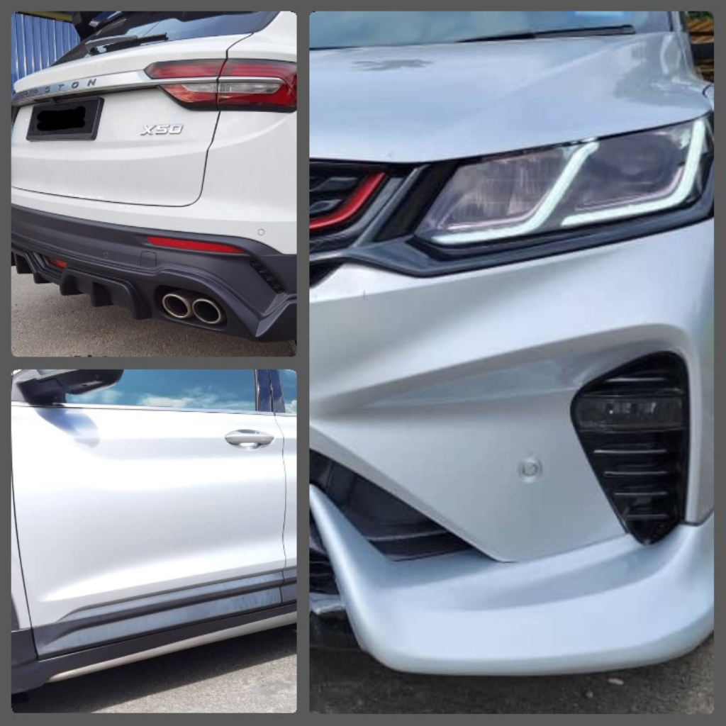 Proton X50 Skirting Body Kit ABS Ready Stock | Shopee Malaysia