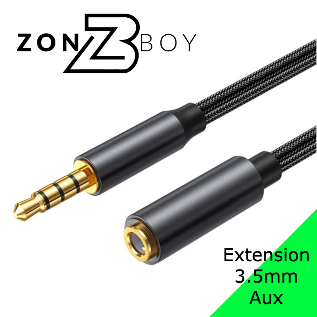 3.5mm Extension Headphone Cable Jack Male to Female AUX Cable M/F Audio ...