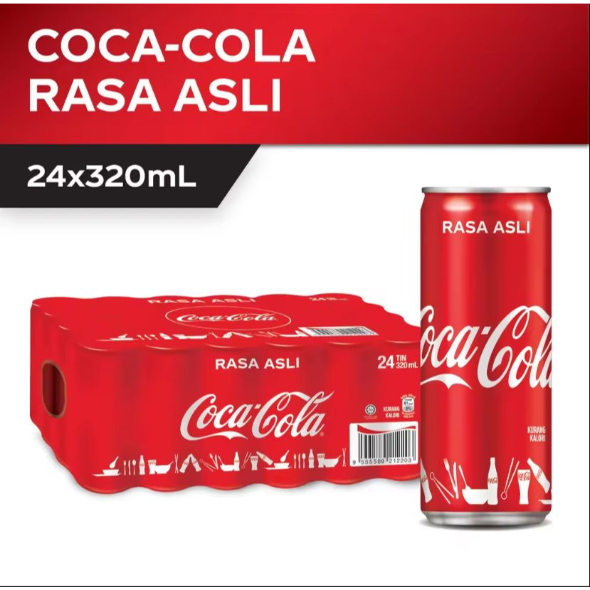 Coca Cola Rasa Asli ( 320ml x 24 ) | Shopee Malaysia