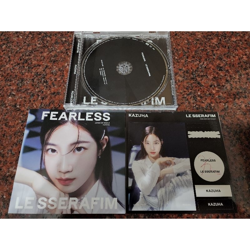 LE SSERAFIM Fearless Japan Album Lesserafim Ssera Sakura Chaewon Yunjin ...