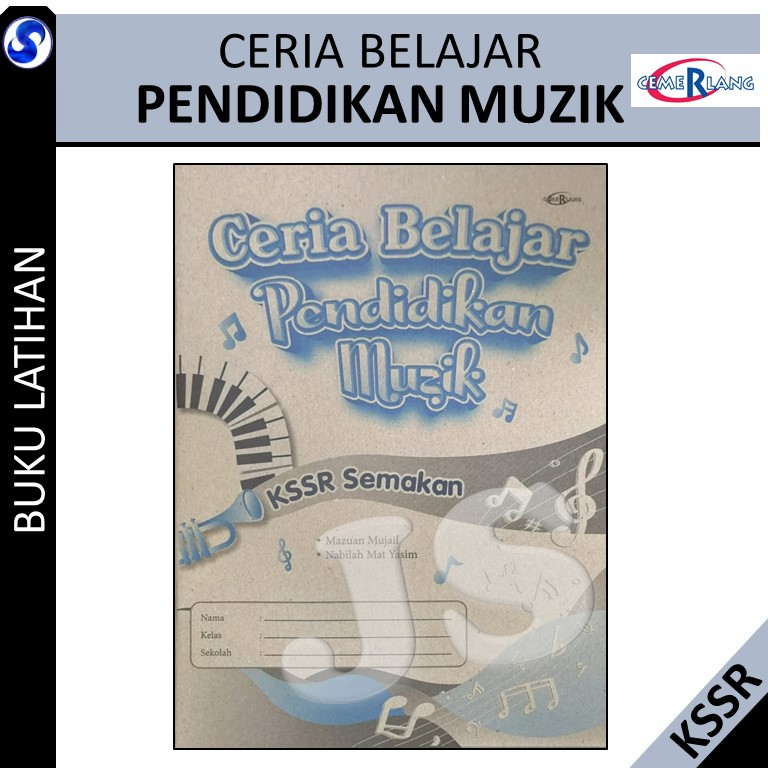 2023 CERIA BELAJAR PENDIDIKAN MUZIK SK -CEMERLANG | Shopee Malaysia