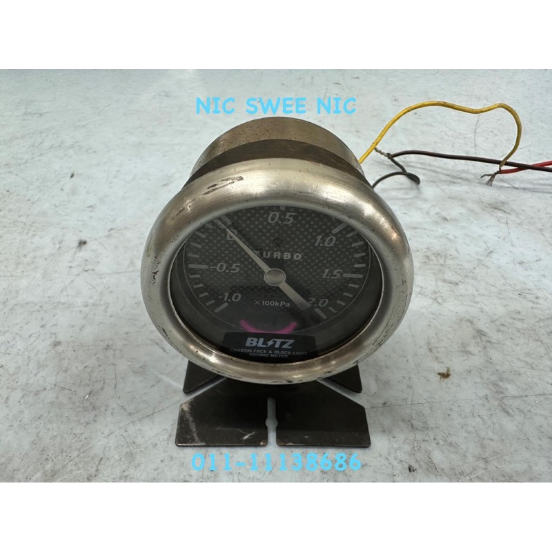 blitz boost / vacuum meter gauge 60mm & sd temp meter gauge 52mm | Shopee Malaysia