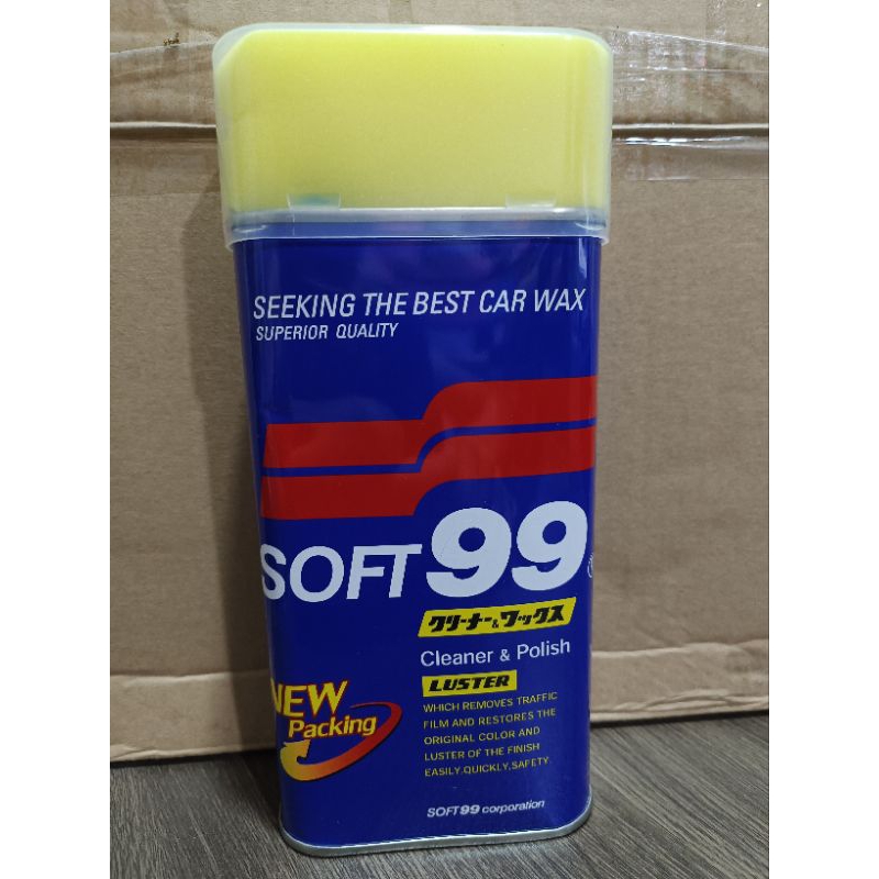 100% Original SOFT 99 Luster Cleaner & Wax Polish 530ML (MADE IN JAPAN ...