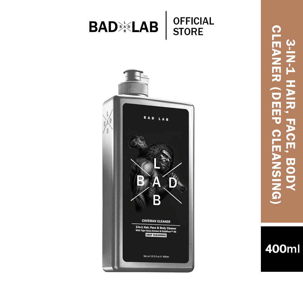 Bad Lab 3-In-1 Hair, Face, Body Cleaner - Deep Cleansing (400ml ...