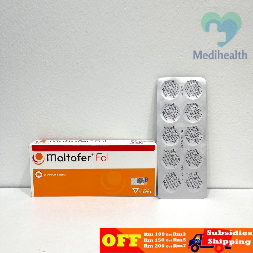 Maltofer Fol Chewable Tablets (30's) | Shopee Malaysia