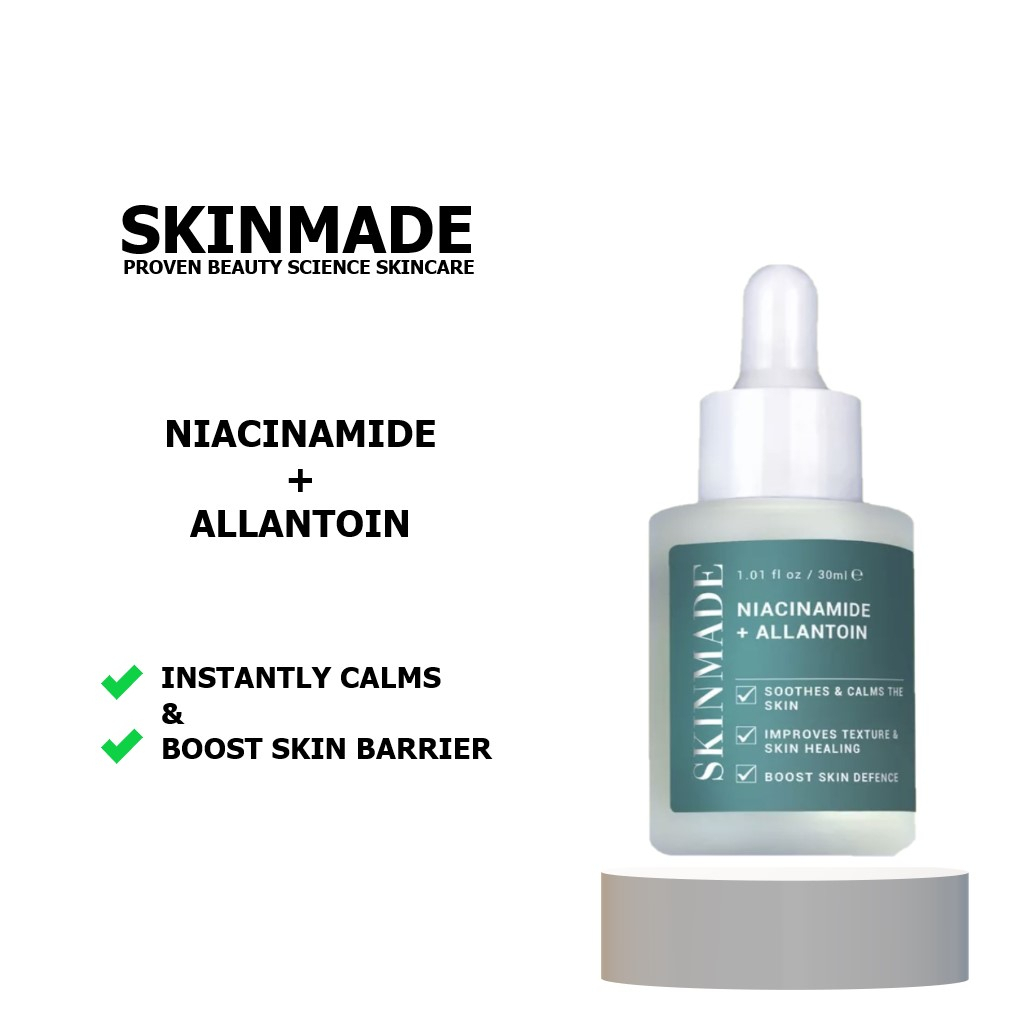 SKINMADE Niacinamide + Allantoin + Hyaluronic Acid serum 30ml | Shopee ...