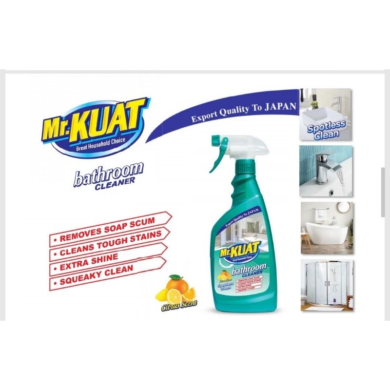 Mr. Kuat Bathroom Cleaner 500ml | Shopee Malaysia