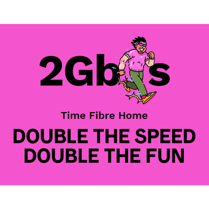 2000Mbps/2Gbps Modem TIME Home Fiber | Kelajuan Fiber Paling Laju Weh ...