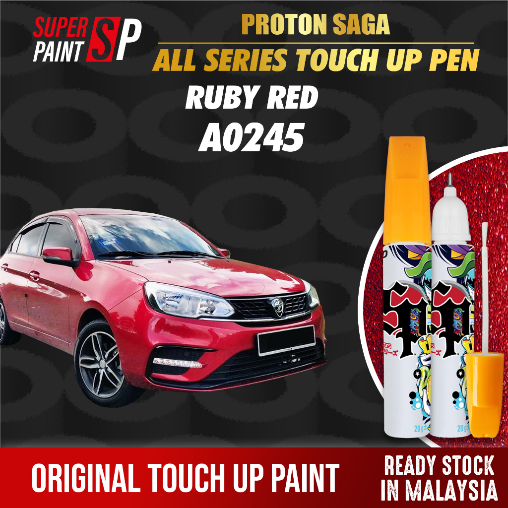 PROTON SAGA 】 Car Touch Up Pen All Colors Touch Up Paint Body Scratches ...