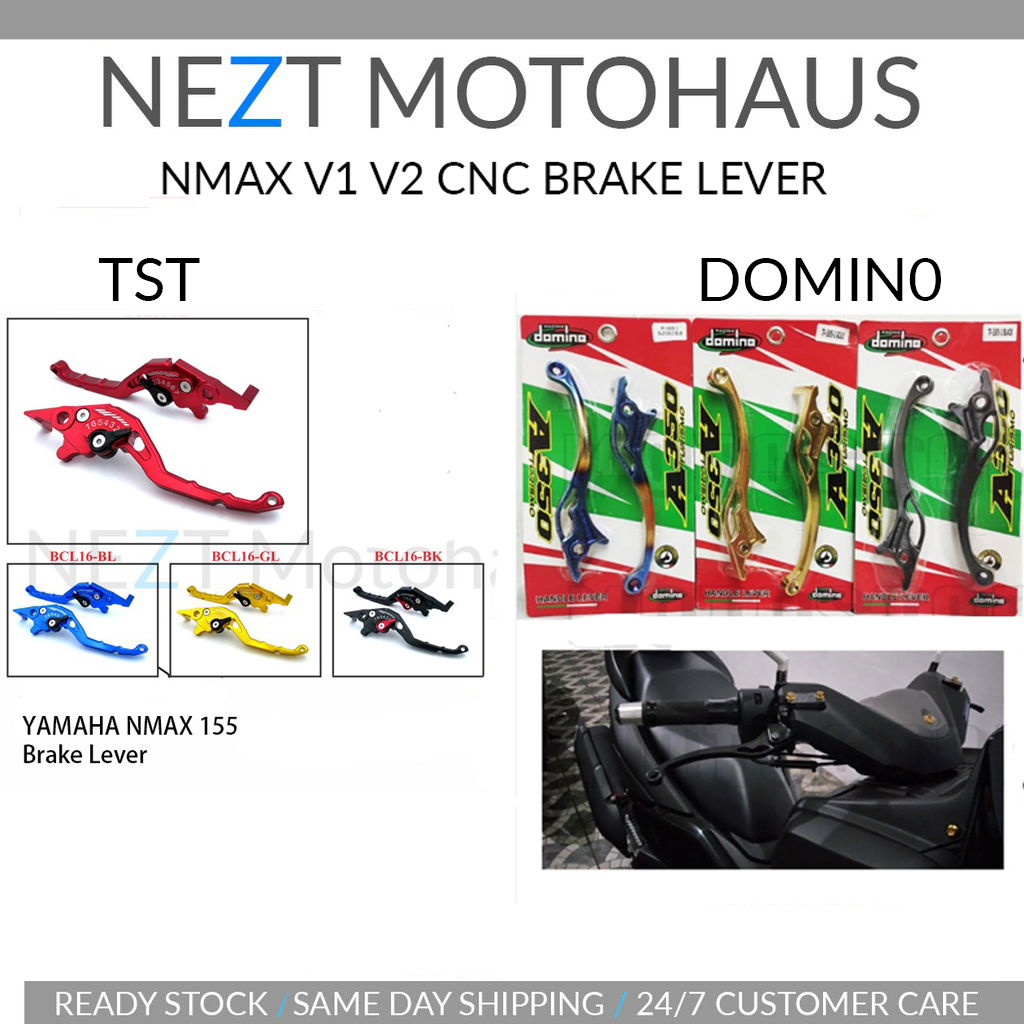 Yamaha NMAX 155 V1 V2 2020 Brake Lever Model baru lama compatible TST ...