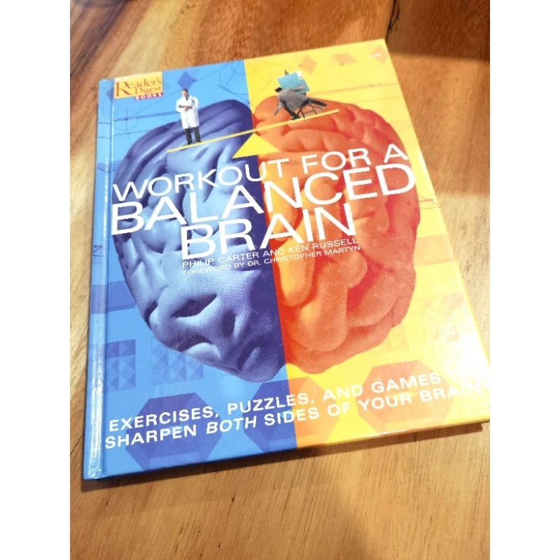 Workout For A Balance Brain Book By Philip Carter Reader's Digest ...