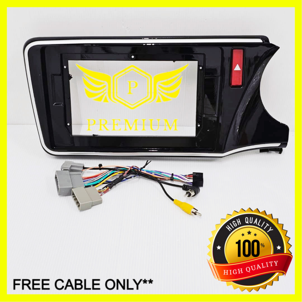 HONDA CITY 2018-2019 10 INCH (HIGH SPEC) ANDROID CASING (FREE CABLE+ ...