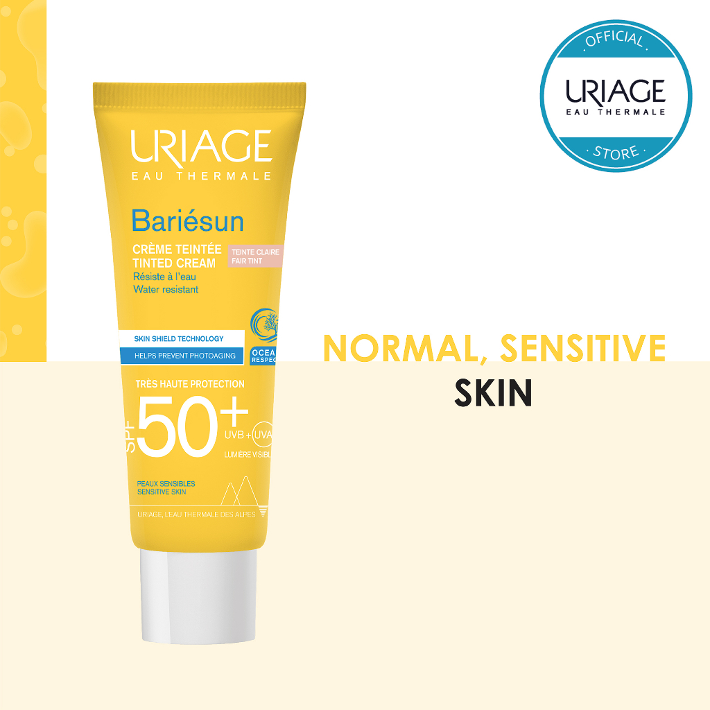 Uriage Bariesun Fair Tinted Cream SPF50+ Sunscreen 50ml | Shopee Malaysia