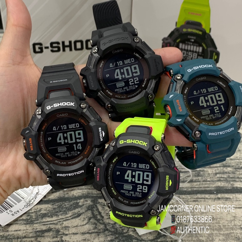 100% ORIGINAL CASIO G-SHOCK G SQUAD GBD-H2000 SERIES GBD-H2000-1B/GBD-H2000-1A9/GBD-H2000-1A/GBD ...