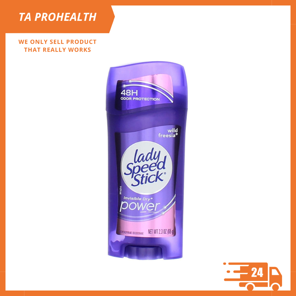 Lady Speed Stick Antiperspirant Deodorant Invisible Dry 65g | Shopee ...