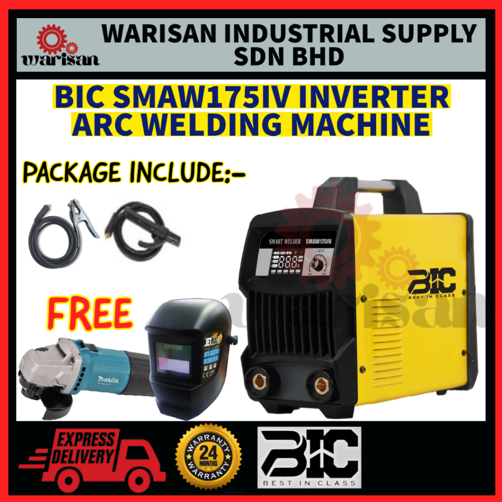 BIC SMAW175IV Inverter Arc Welding Machine | Shopee Malaysia