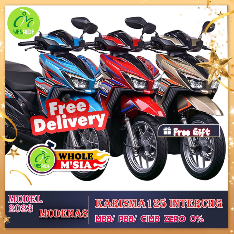 MODENAS KARISMA 125 Interchanged | Shopee Malaysia