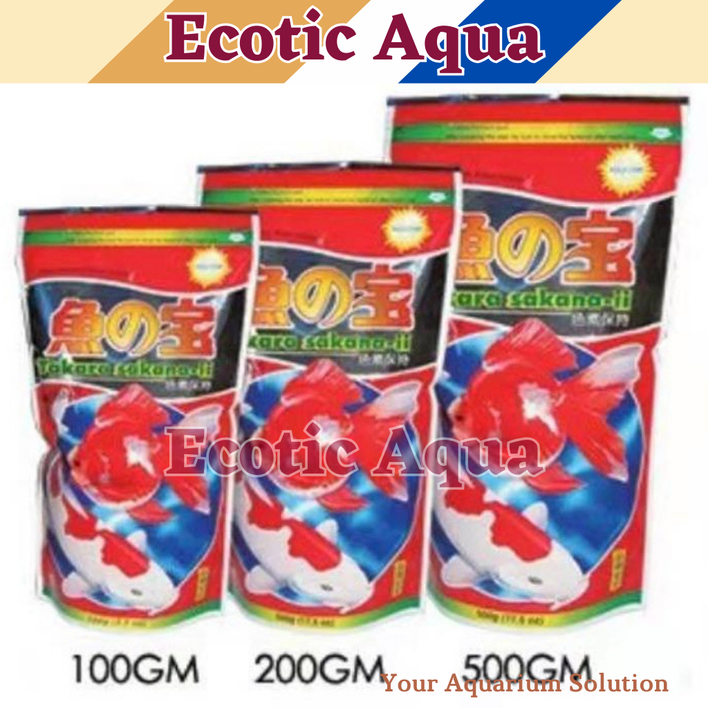 Takara Sakana ii Fish Food 500g S M L size Makanan Ikan PAlet Pallet ...