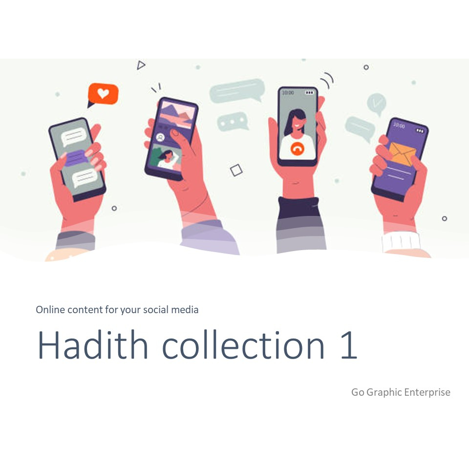 2023 Hadith Collection E-Poster 1 (10 design) | Shopee Malaysia