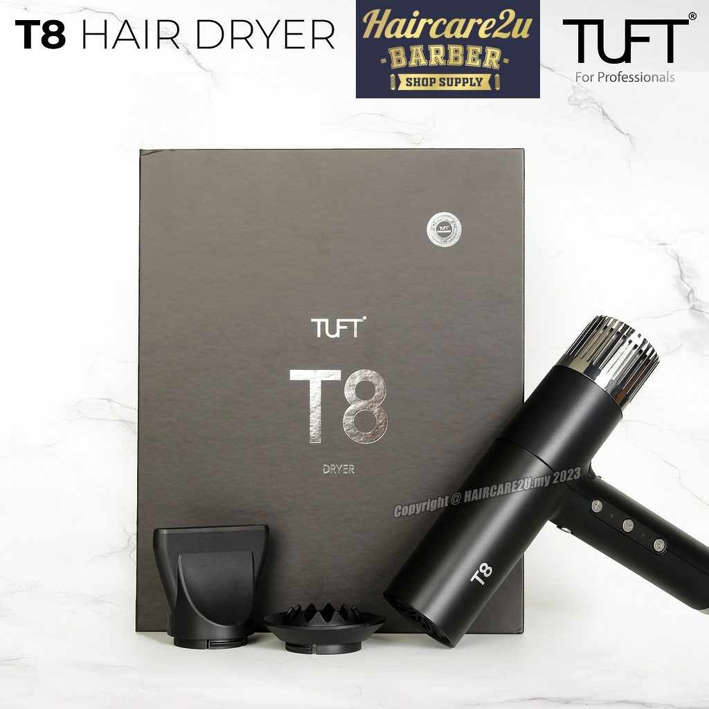 TUFT Pro T8 Ultra Strong Digital Compact BLDC Hair Dryer (1800W ...